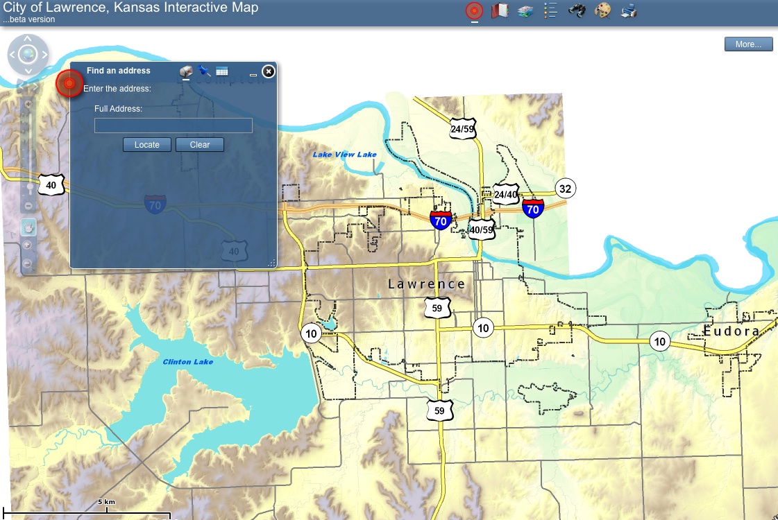 New interactive Lawrence map gives residents a glimpse at city services ...